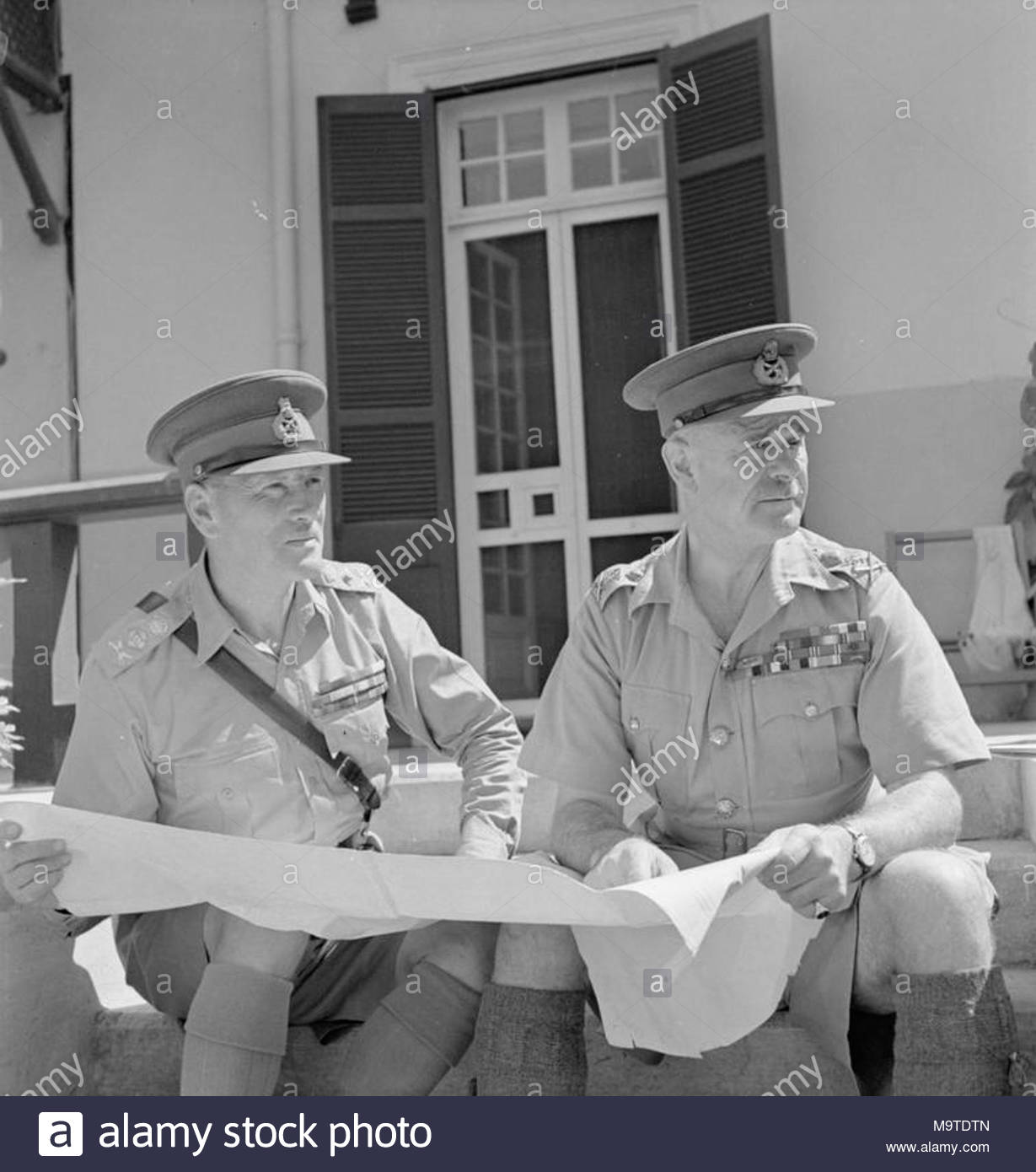 Field Marshal Claude Auchinleck Stock Photos & Field Marshal Claude ...