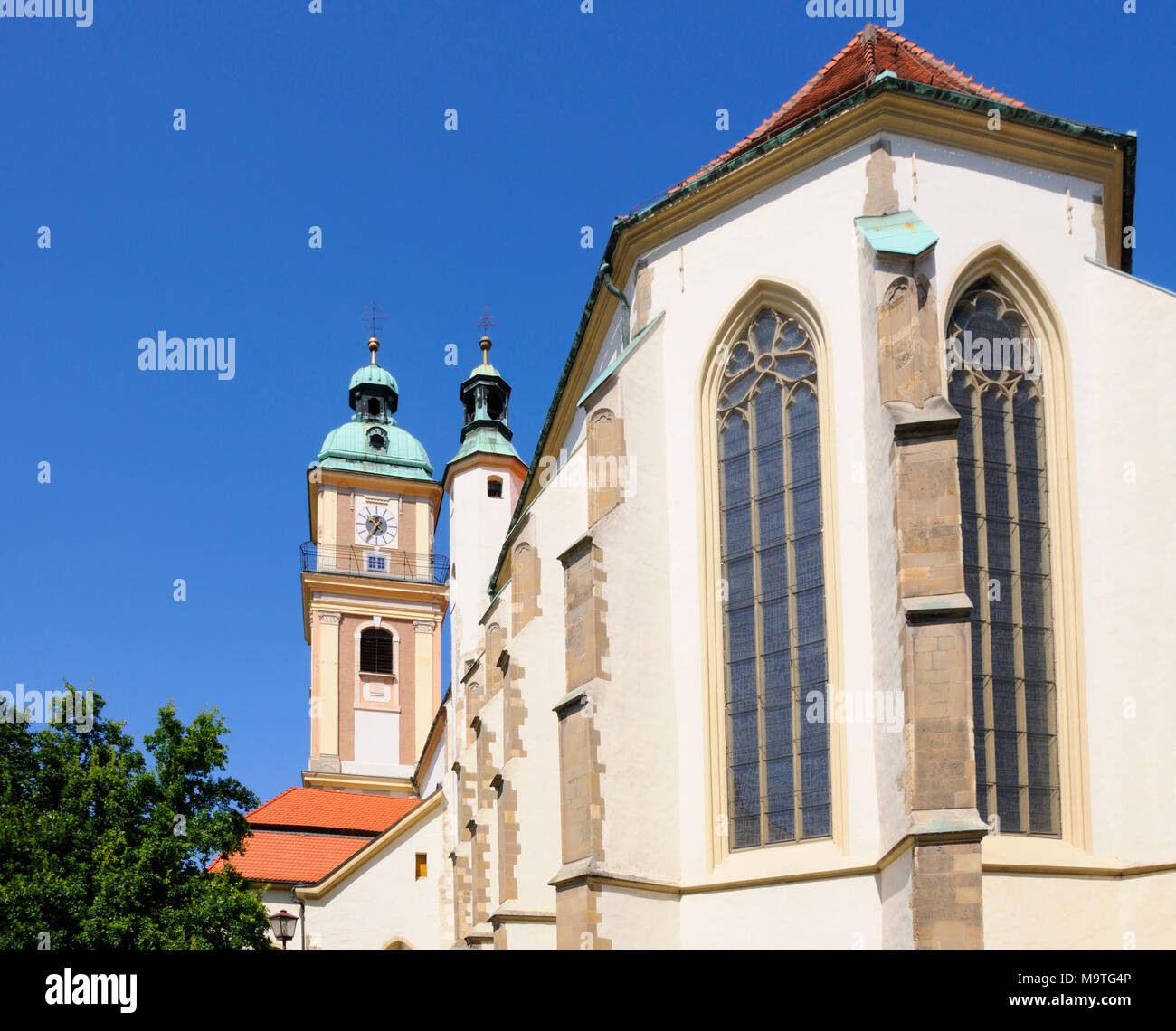 Cathedral maribor church st john baptist slovenia hi-res stock ...