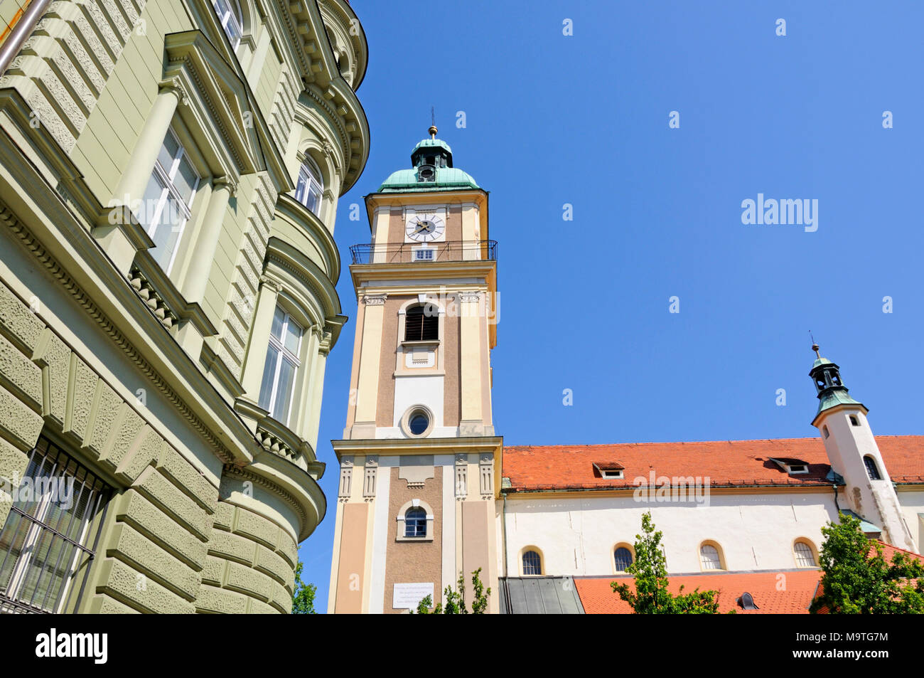 Cathedral maribor church st john baptist slovenia hi-res stock ...