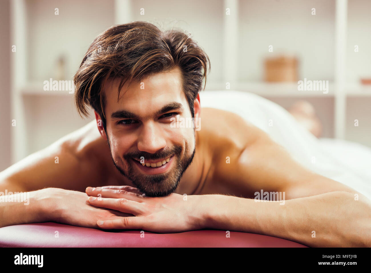 Massage resting hi-res stock photography and images - Alamy