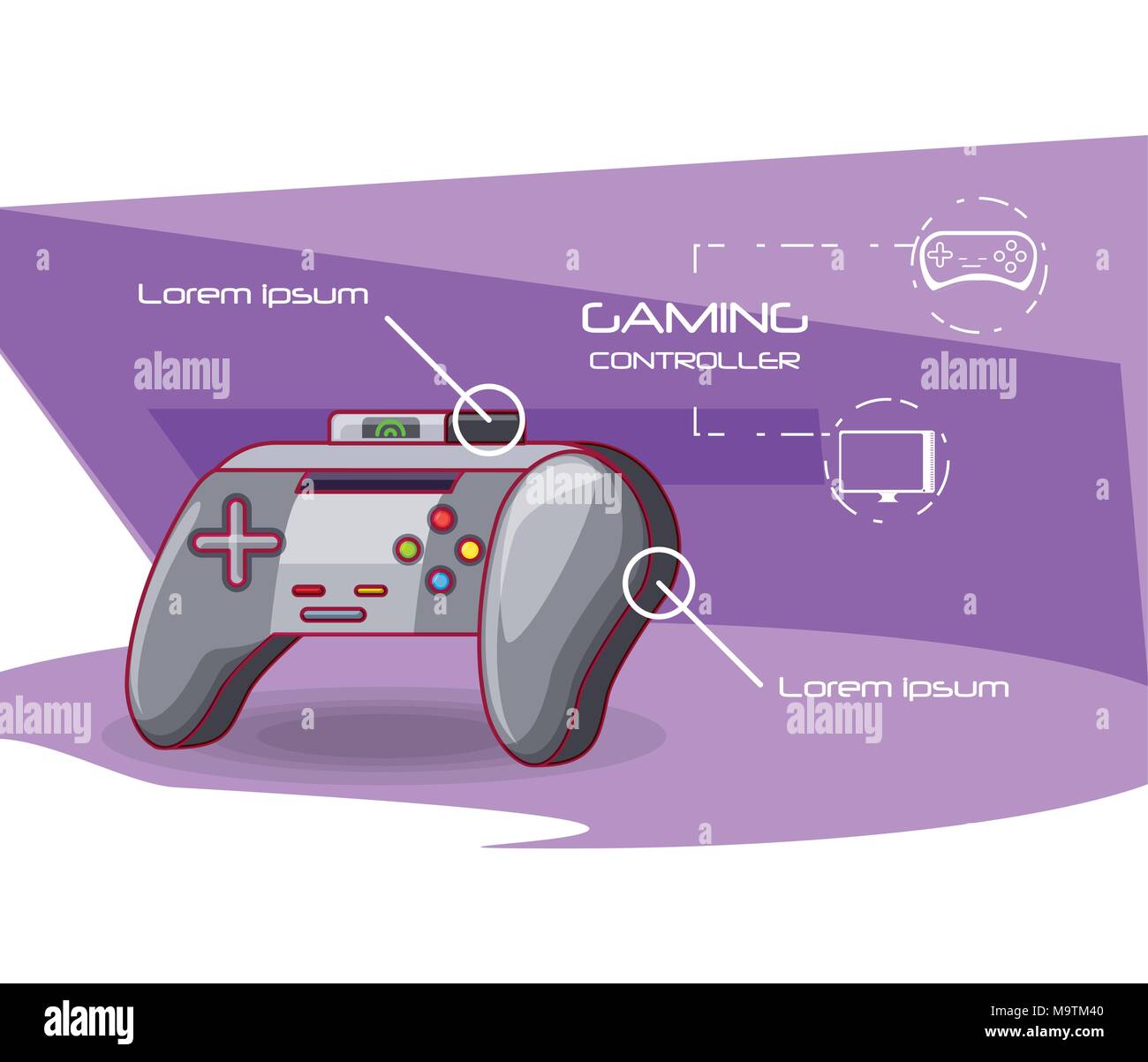 Videogame design development Stock Vector Images - Alamy