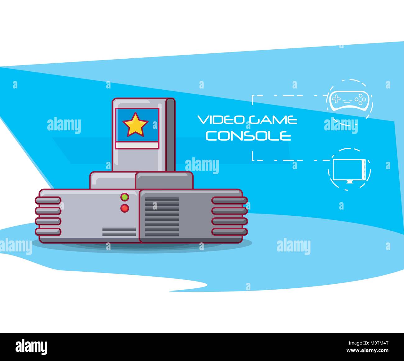 video game console icons vector illustration design Stock Vector Image ...