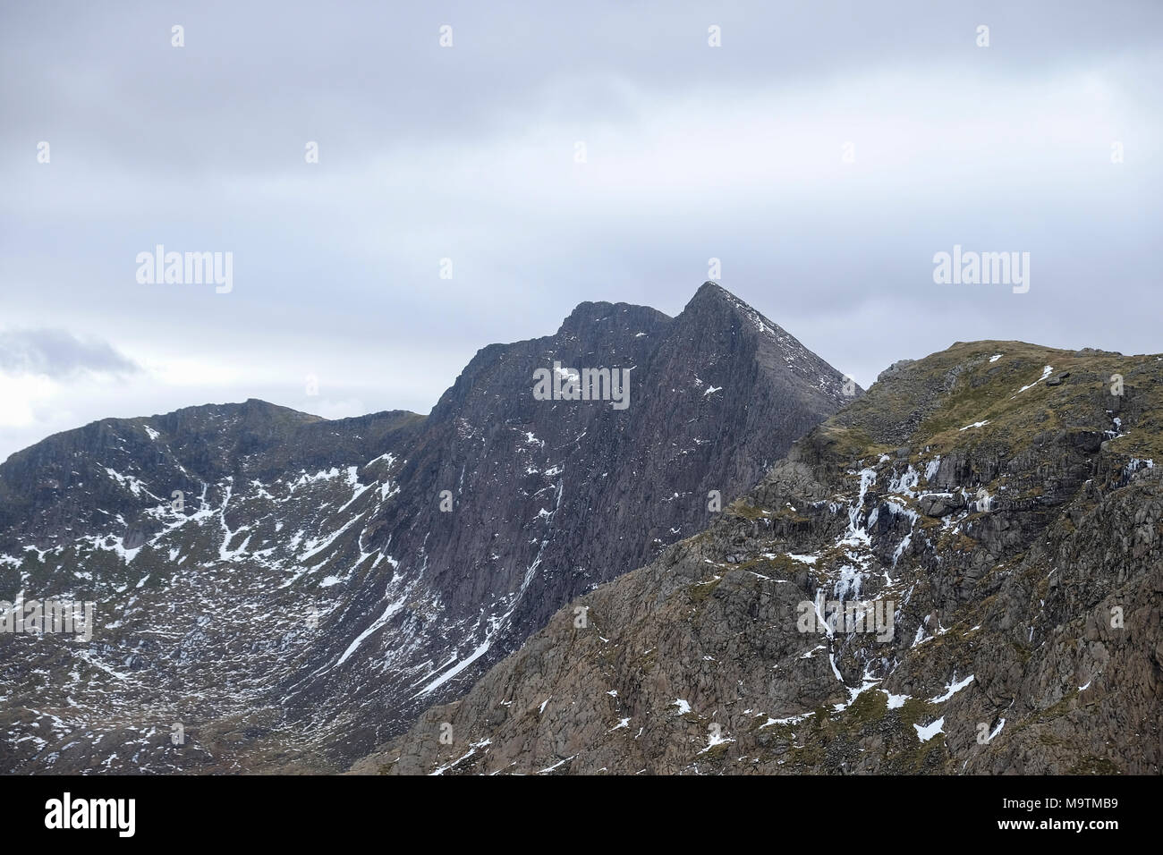 Part of Snowdonia Mountain Range, North Wales, UK Stock Photo - Alamy