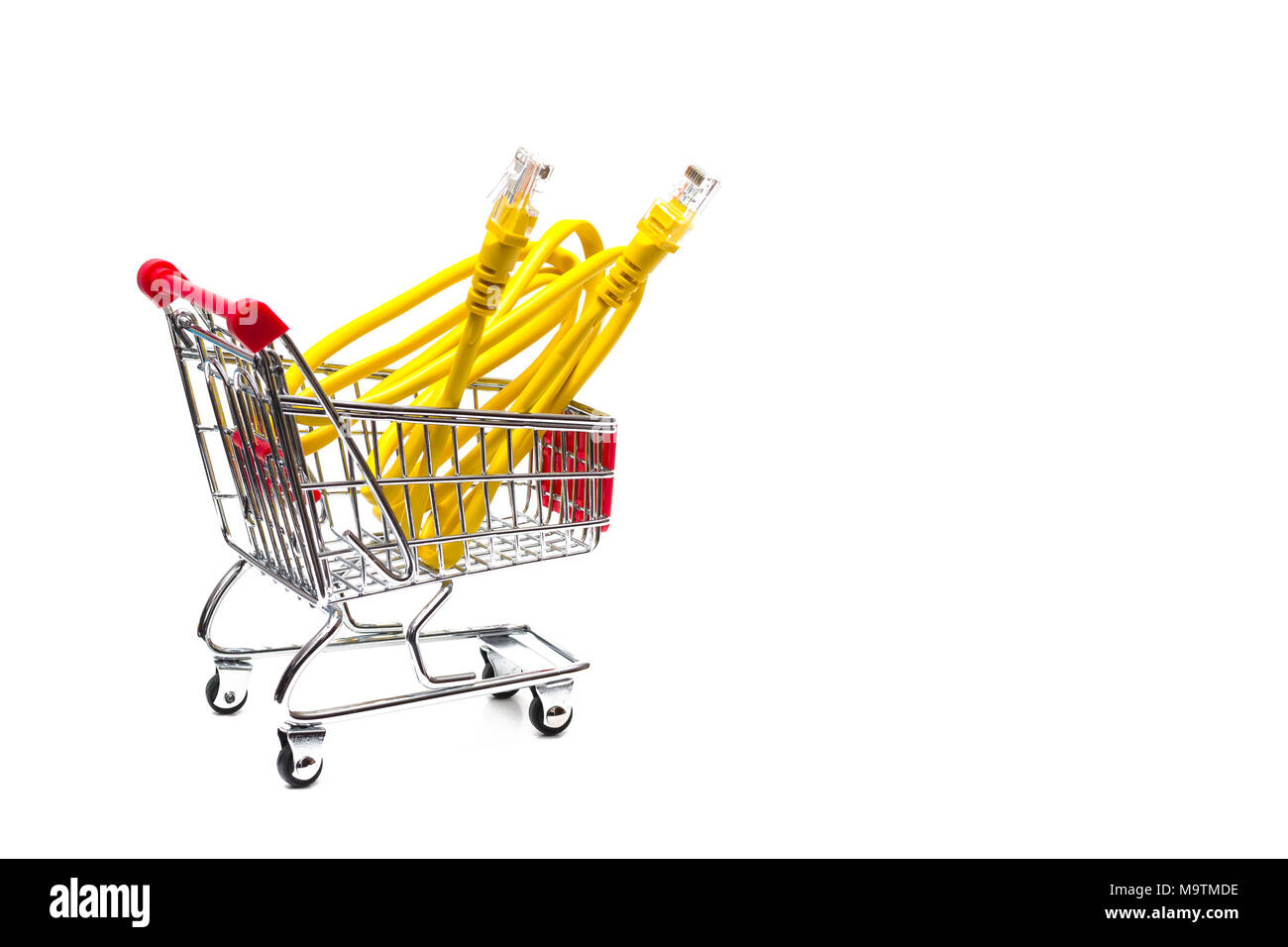 utp cable into shopping cart networking cable with rj45 connector ...