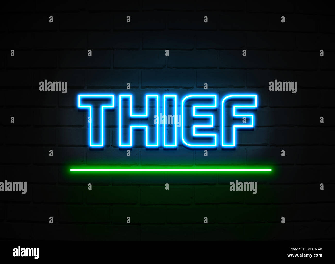 Thief sign hi-res stock photography and images - Alamy