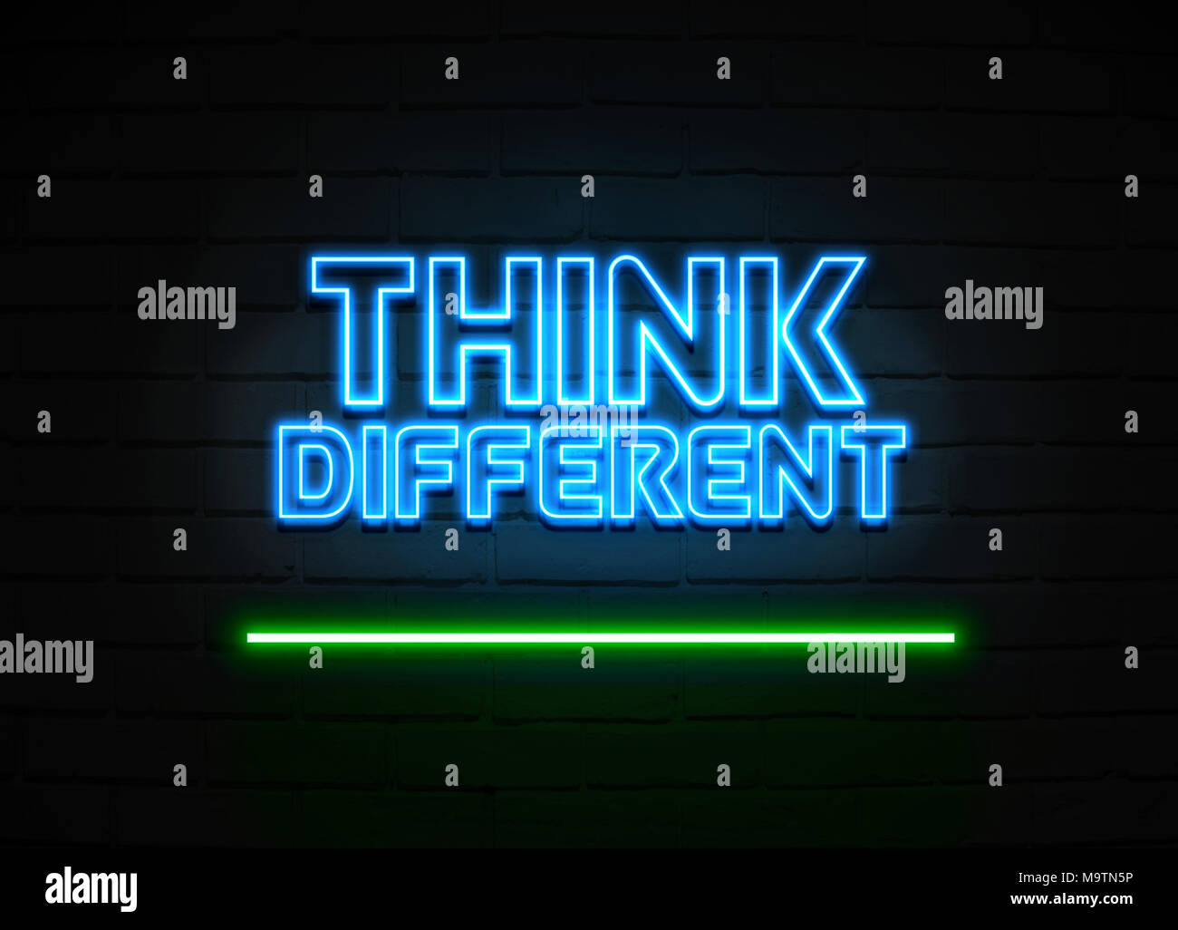 Think different hi-res stock photography and images - Alamy