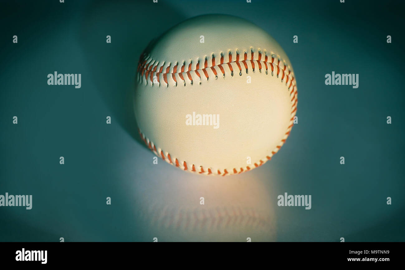 baseball ball .isolated on a white background Stock Photo - Alamy