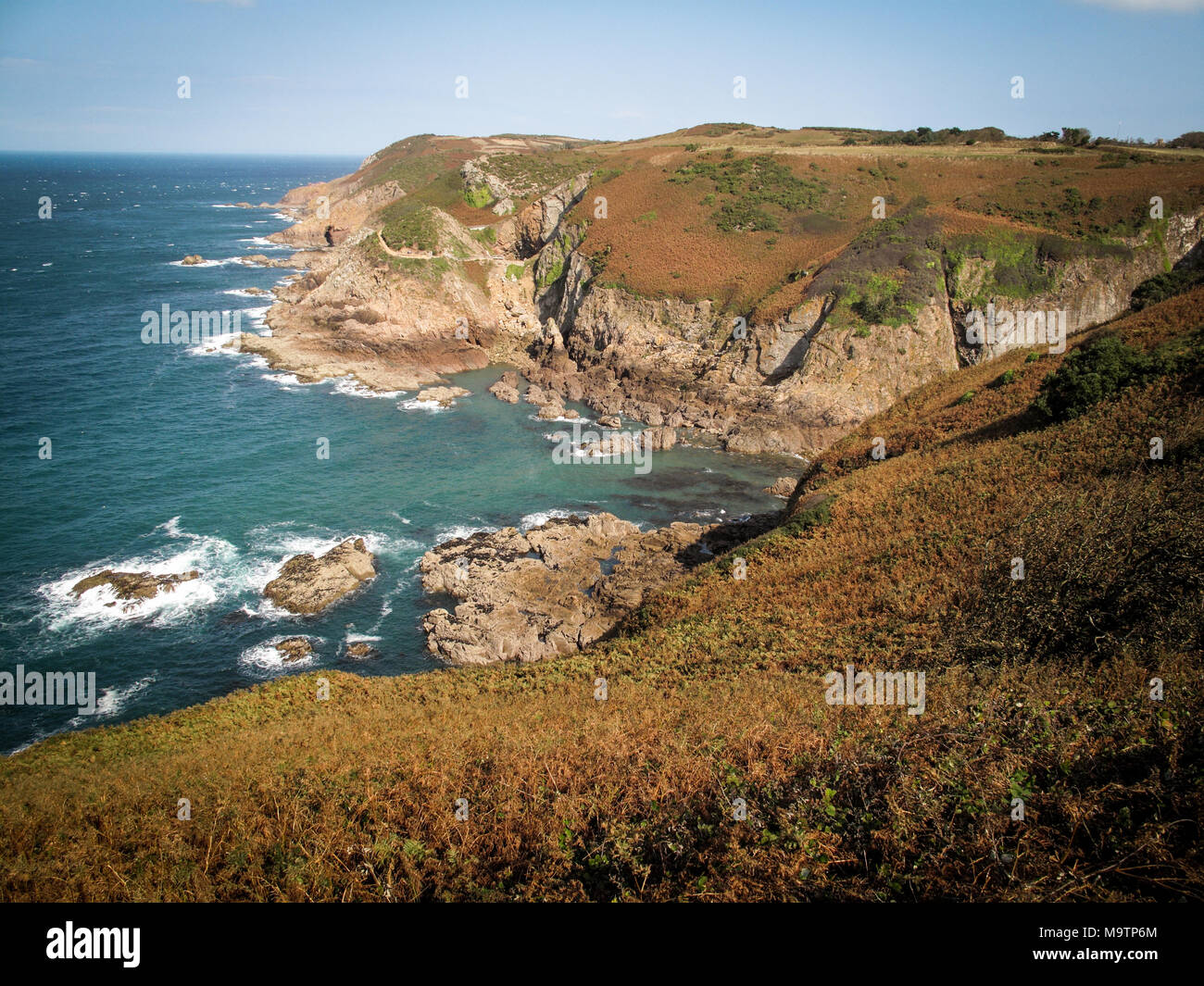 Jersey autumn channel islands beach hi-res stock photography and images ...