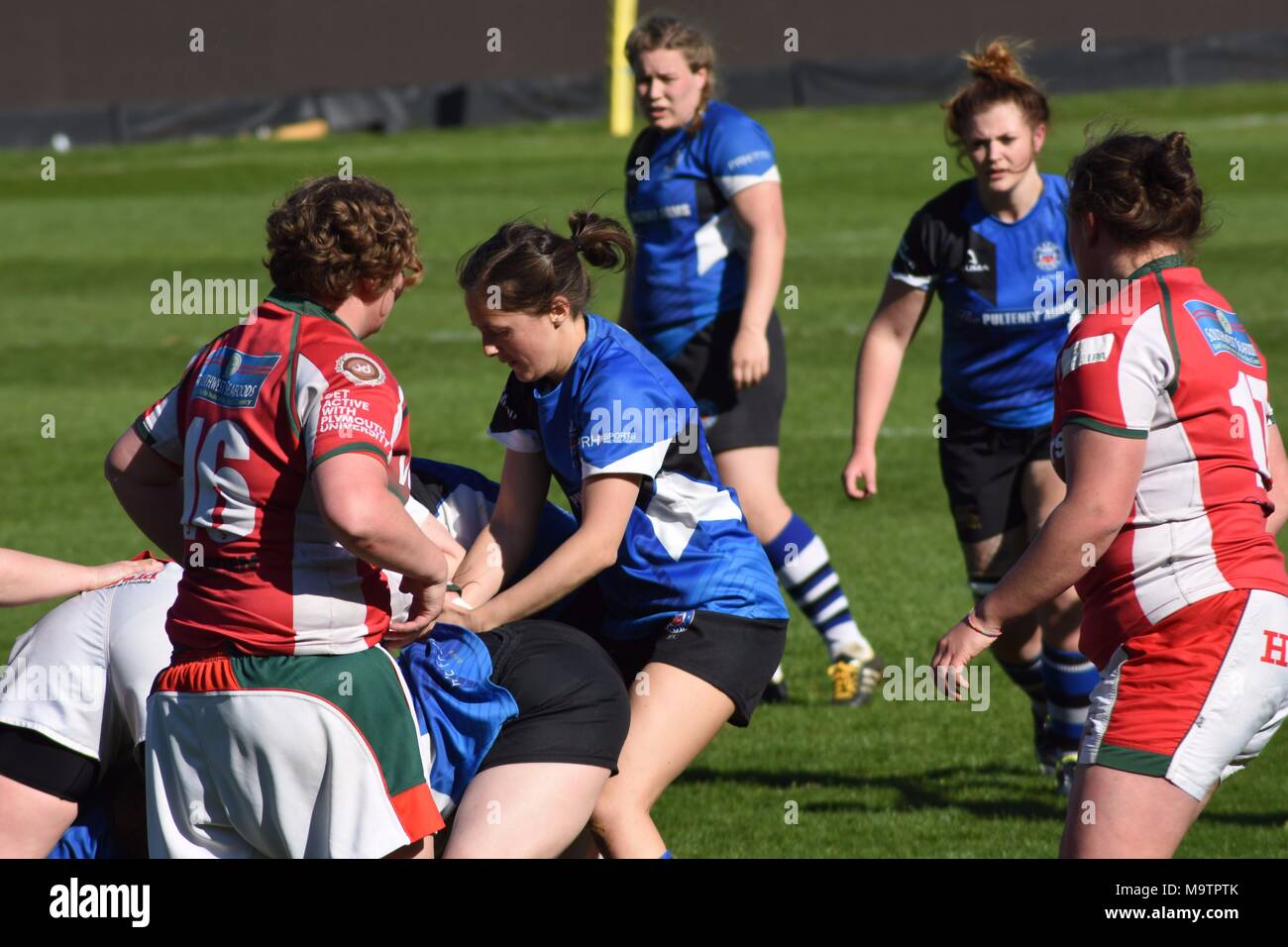 Ladies Rugby at the Recreation Ground, Bath, England Stock Photo - Alamy