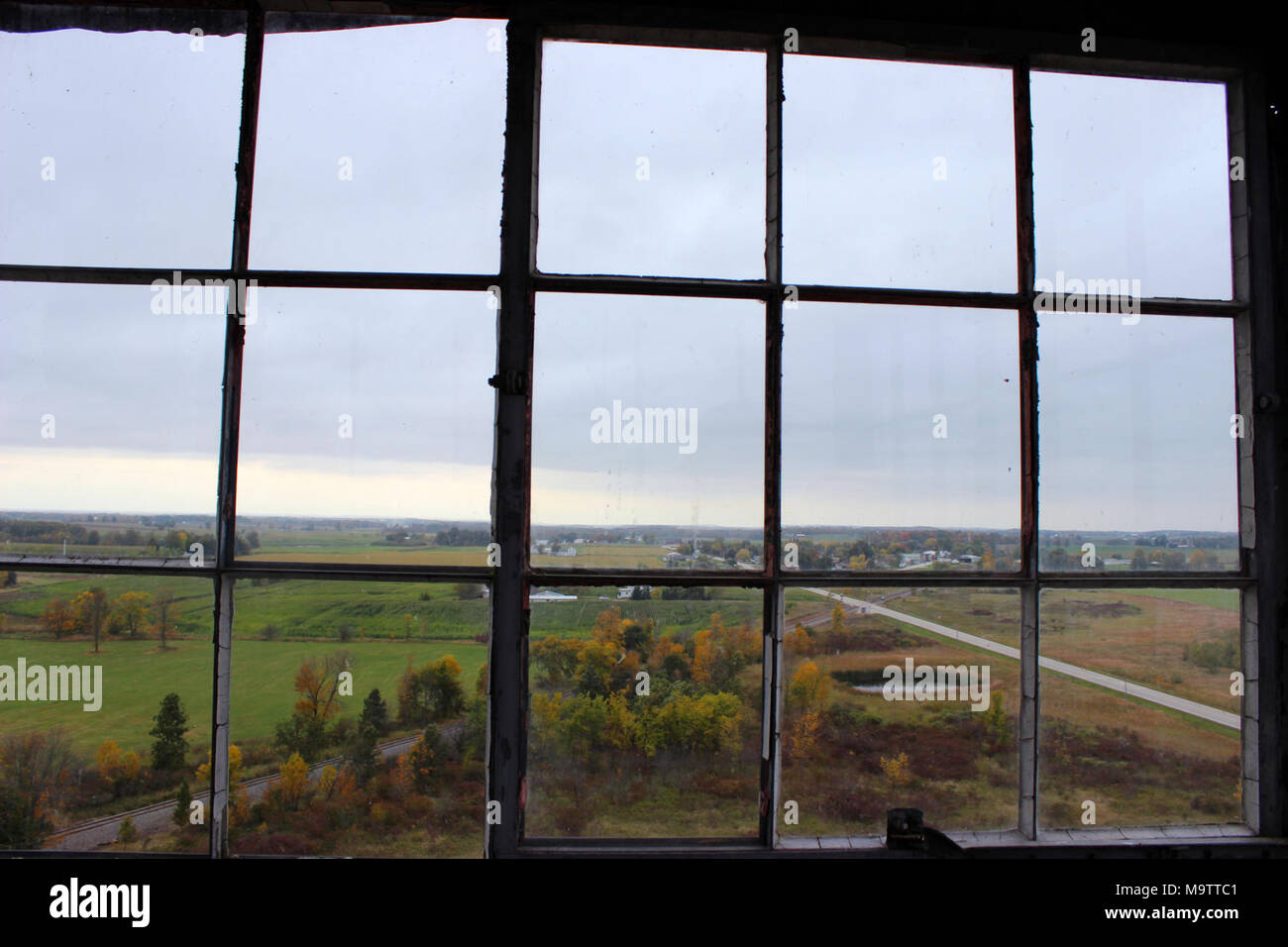 View from Fire Tower. View from Fire Tower Stock Photo - Alamy