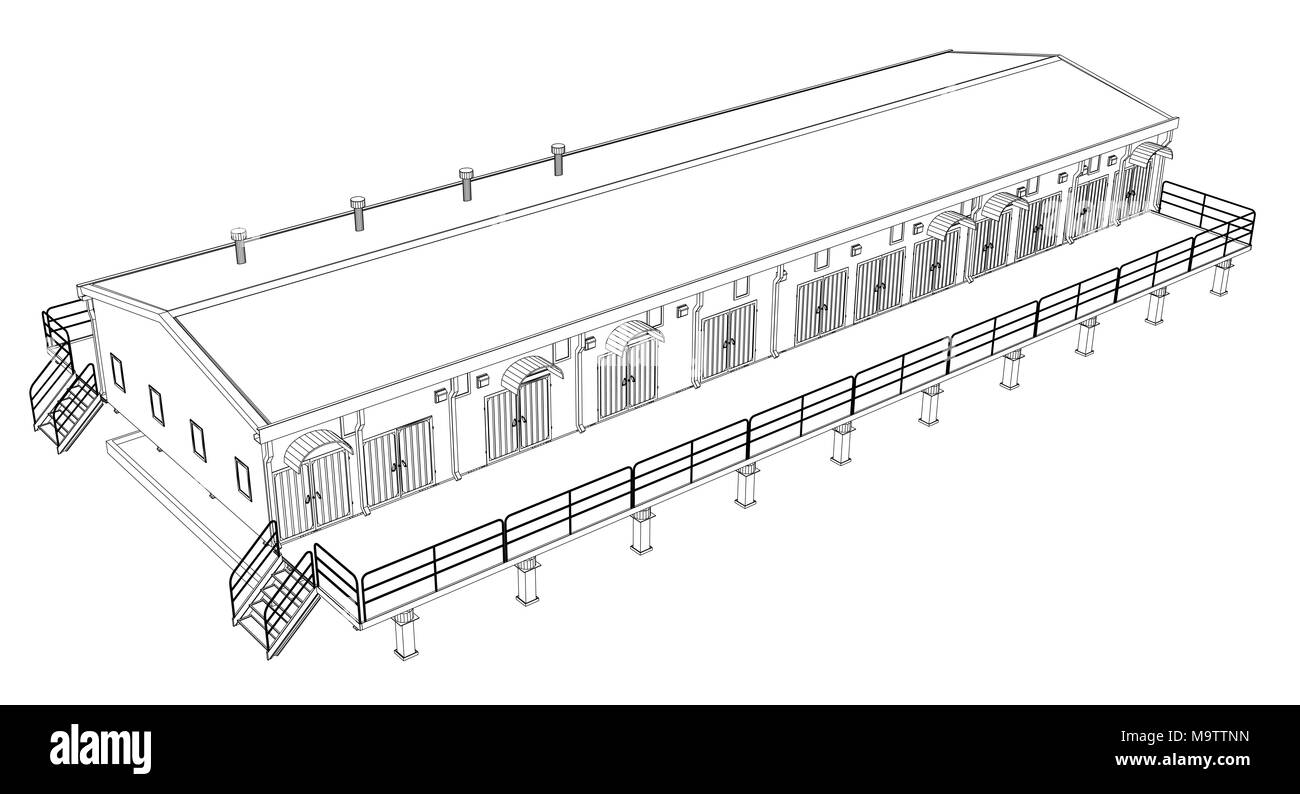 Exterior building architecture Cut Out Stock Images & Pictures - Alamy