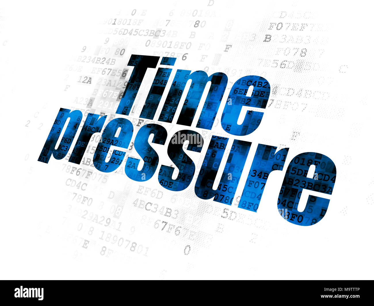 Time pressure Cut Out Stock Images & Pictures - Alamy