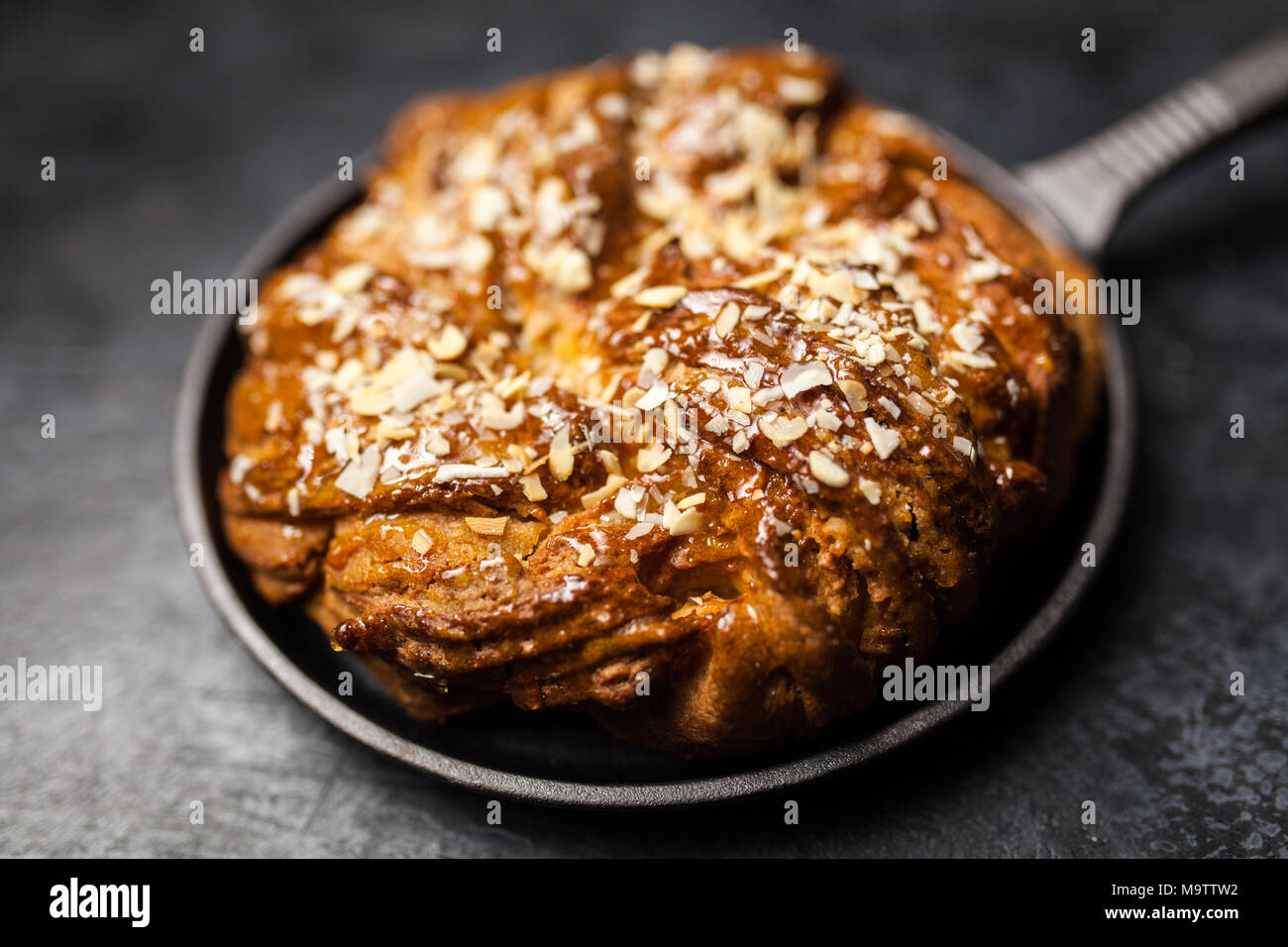 Sweet maple syrup bread Stock Photo - Alamy