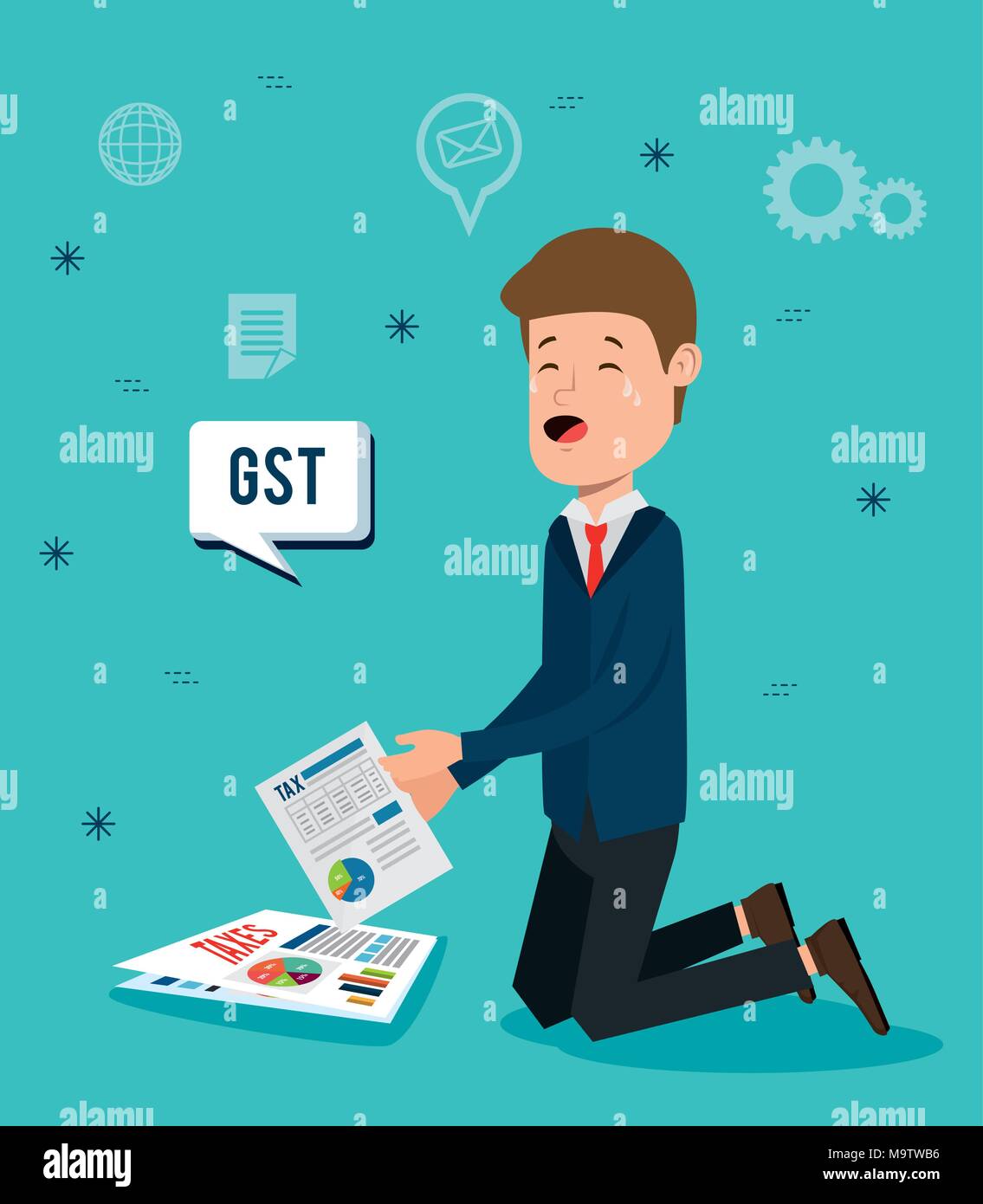 Sales tax stamp Stock Vector Images - Alamy