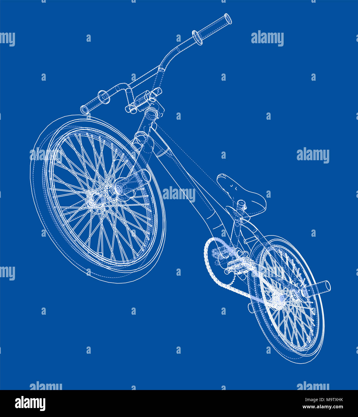 Bmx Bike Sketch High Resolution Stock Photography and Images - Alamy