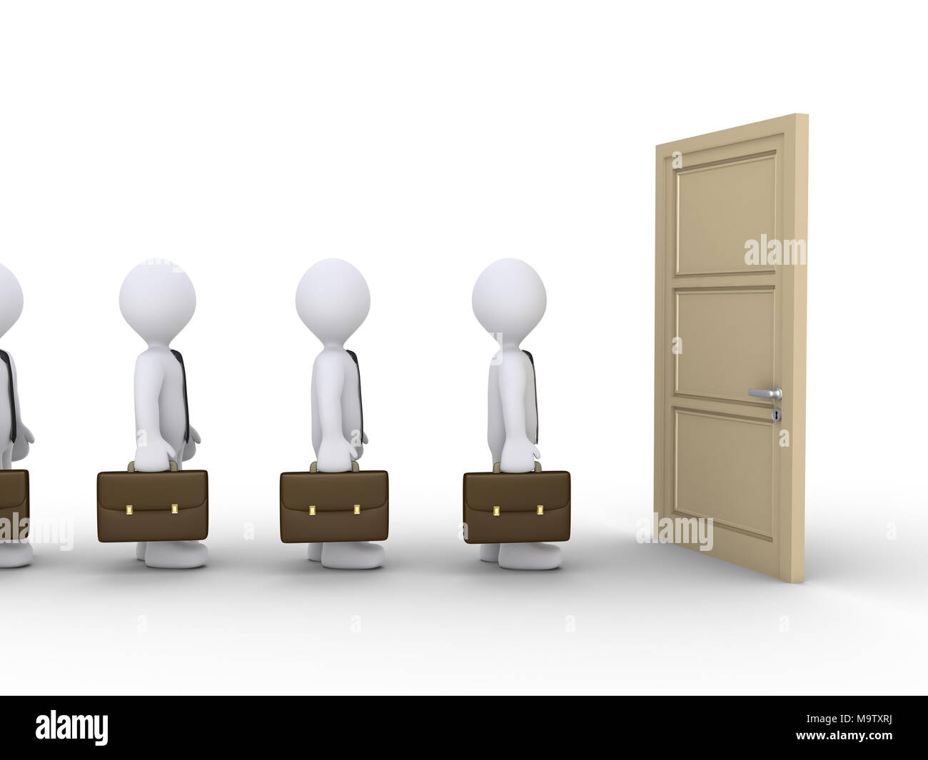 Men waiting at front door hi-res stock photography and images - Alamy