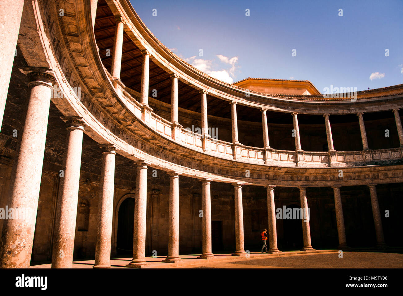 Monumental building in Granada Stock Photo - Alamy
