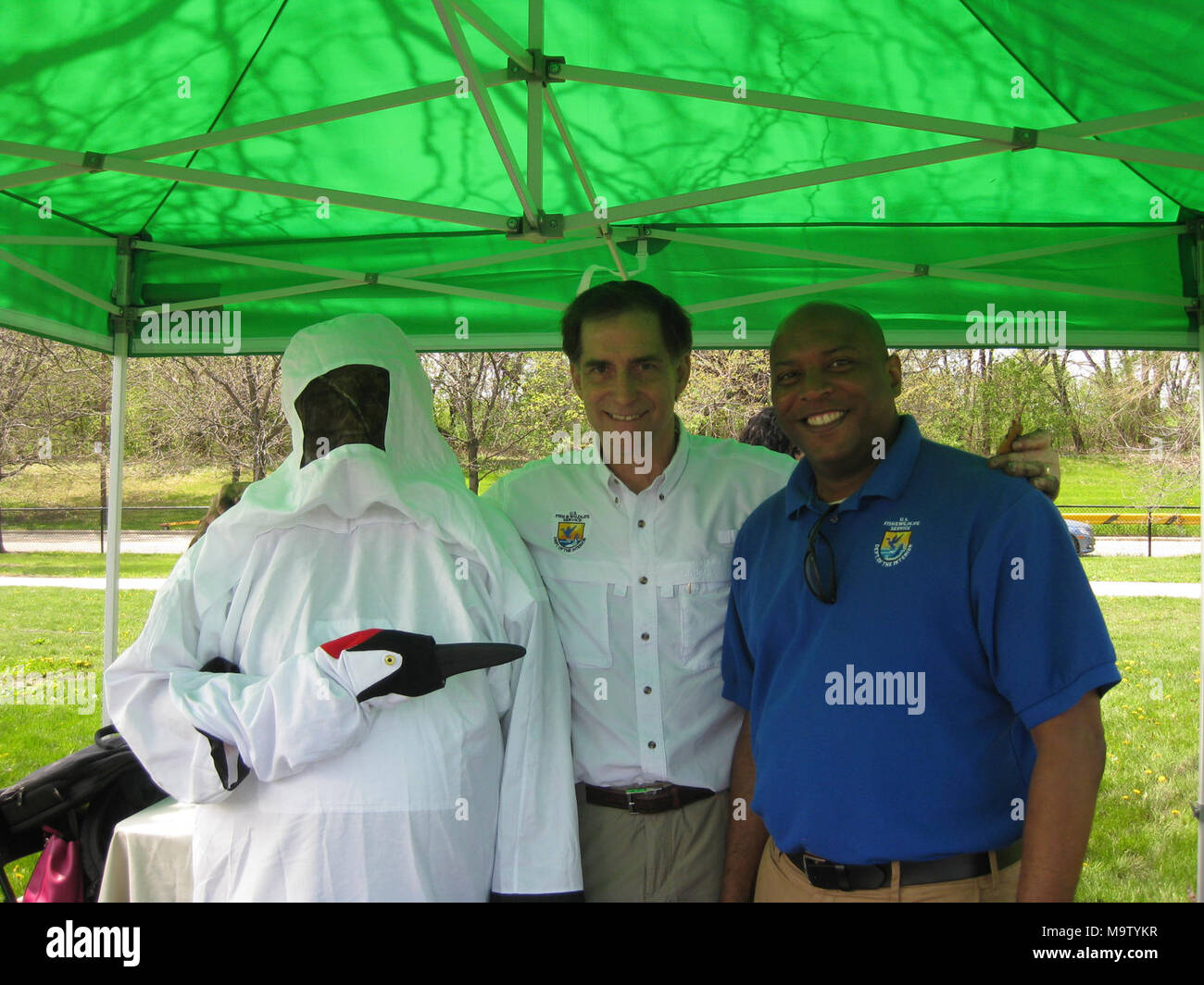 Chicago FO Biologist Shawn Cirton with FWS Director Dan Ashe. Chicago ...