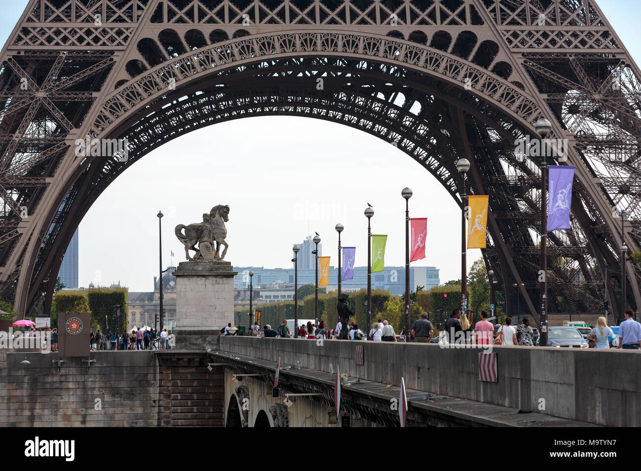 Eiffel Tower - The most famous symbol of Paris Stock Photo - Alamy