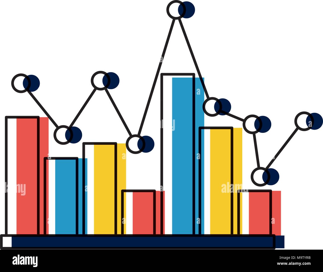 statistics infographic with bars Stock Vector Image & Art - Alamy