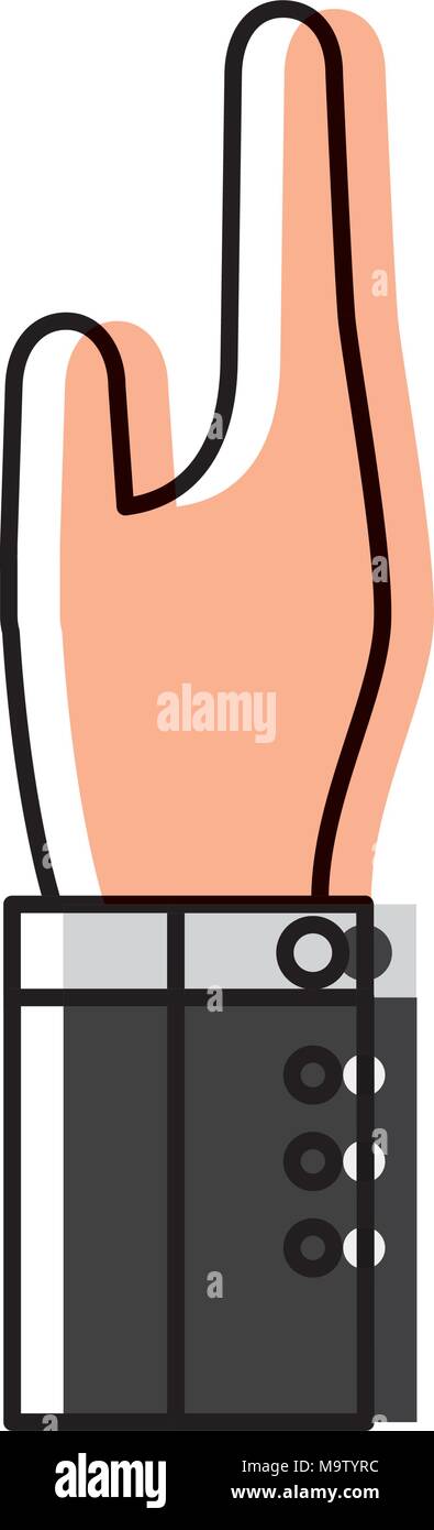 hand human isolated icon Stock Vector Image & Art - Alamy
