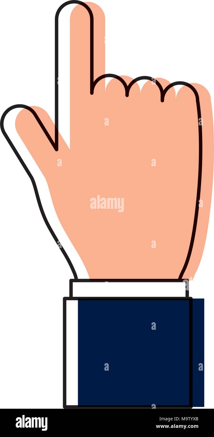 hand human index icon Stock Vector Image & Art - Alamy