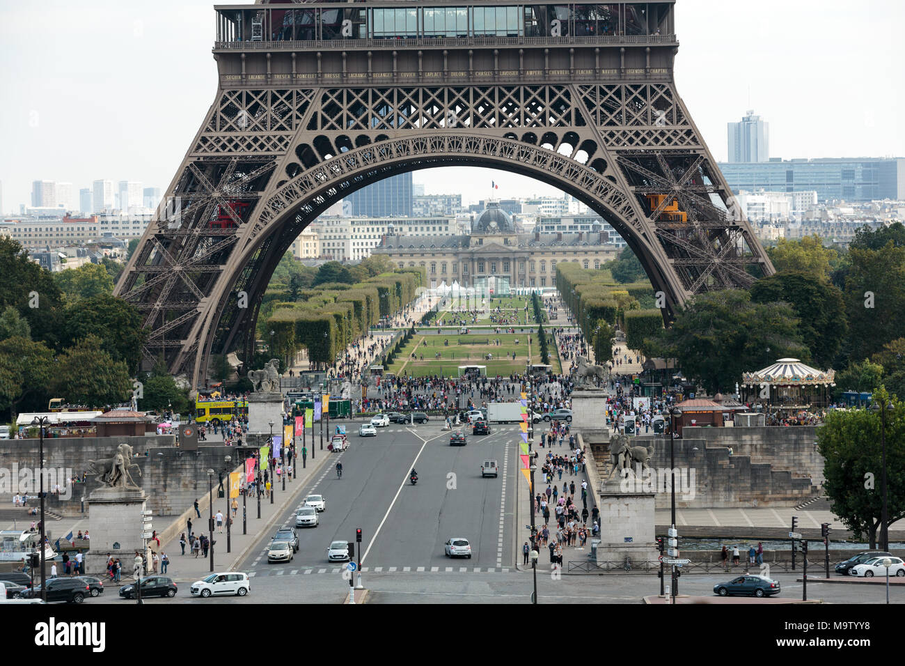 Eiffel Tower - The most famous symbol of Paris Stock Photo - Alamy