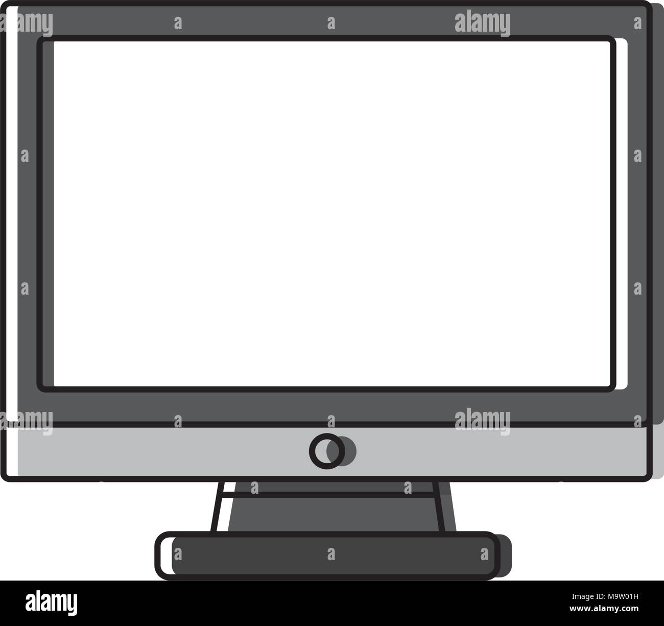 Lupe monitor Stock Vector Images - Alamy