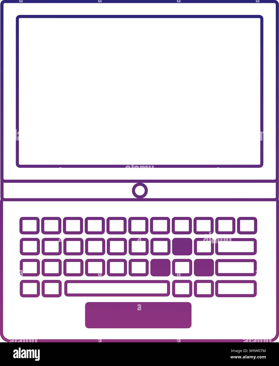 laptop computer tech icon Stock Vector Image & Art - Alamy