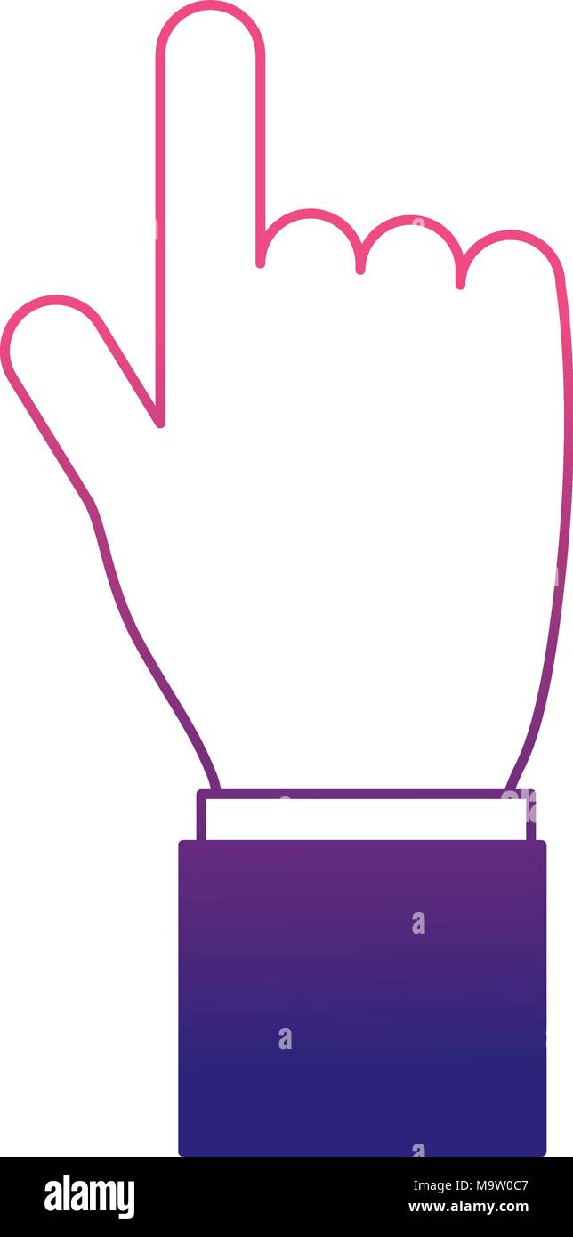 hand human index icon Stock Vector Image & Art - Alamy