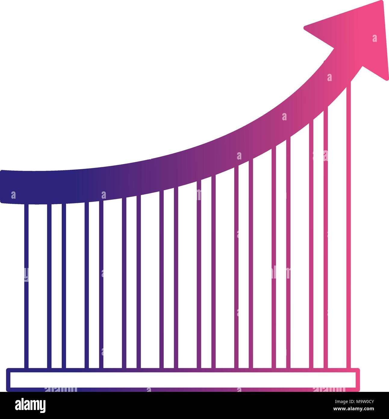 statistics infographic with arrow Stock Vector Image & Art - Alamy