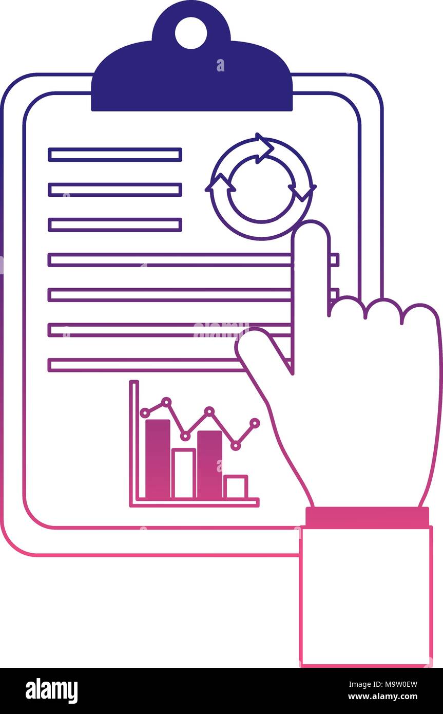 hand human with checklist Stock Vector Image & Art - Alamy