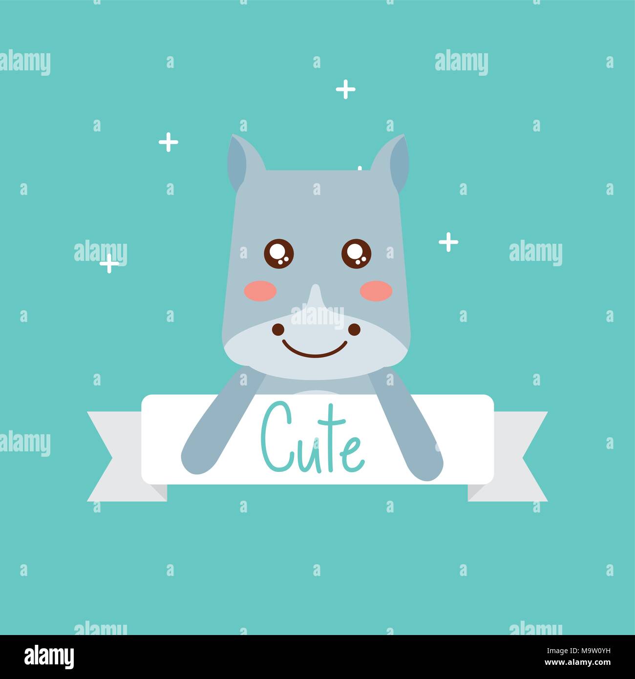 cute animal cartoon Stock Vector Image & Art - Alamy