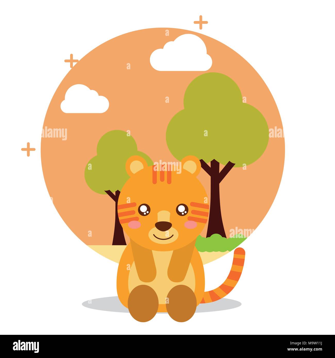 cute animal cartoon Stock Vector Image & Art - Alamy