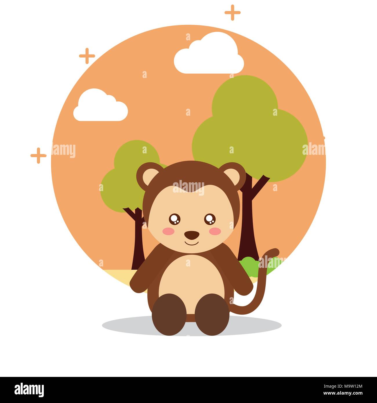 cute animal cartoon Stock Vector Image & Art - Alamy