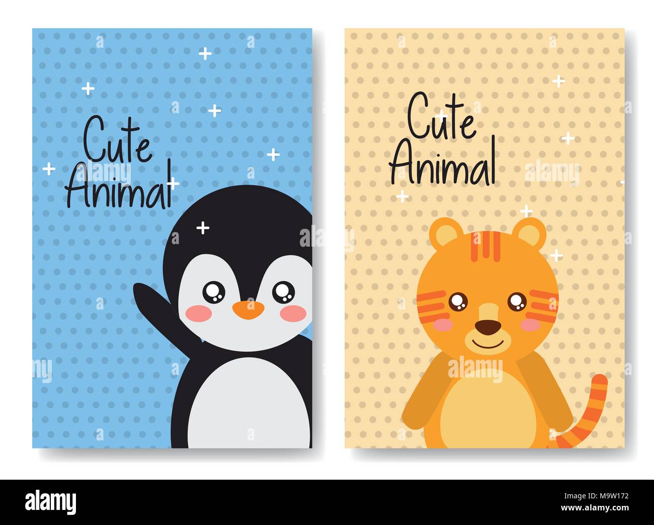 cute animal cartoon Stock Vector Image & Art - Alamy