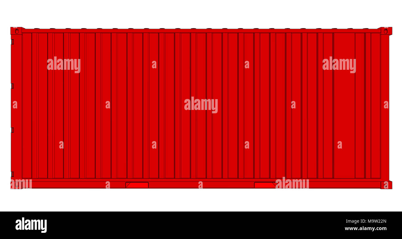 View container port Cut Out Stock Images & Pictures - Alamy