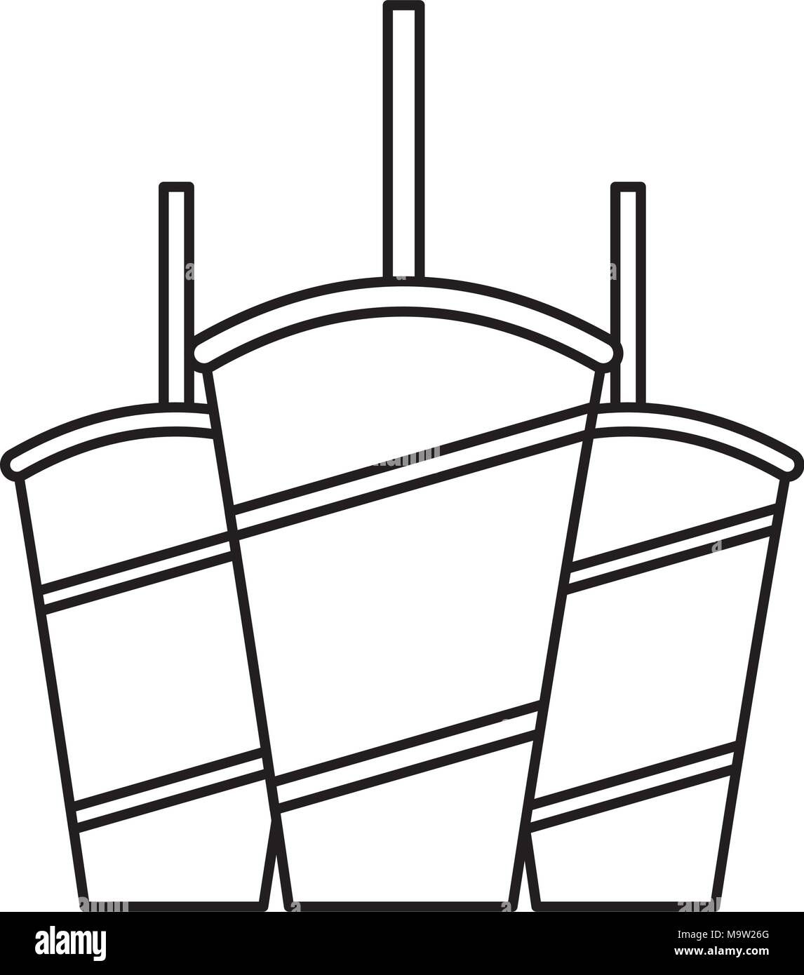 Straws cups Stock Vector Images - Alamy