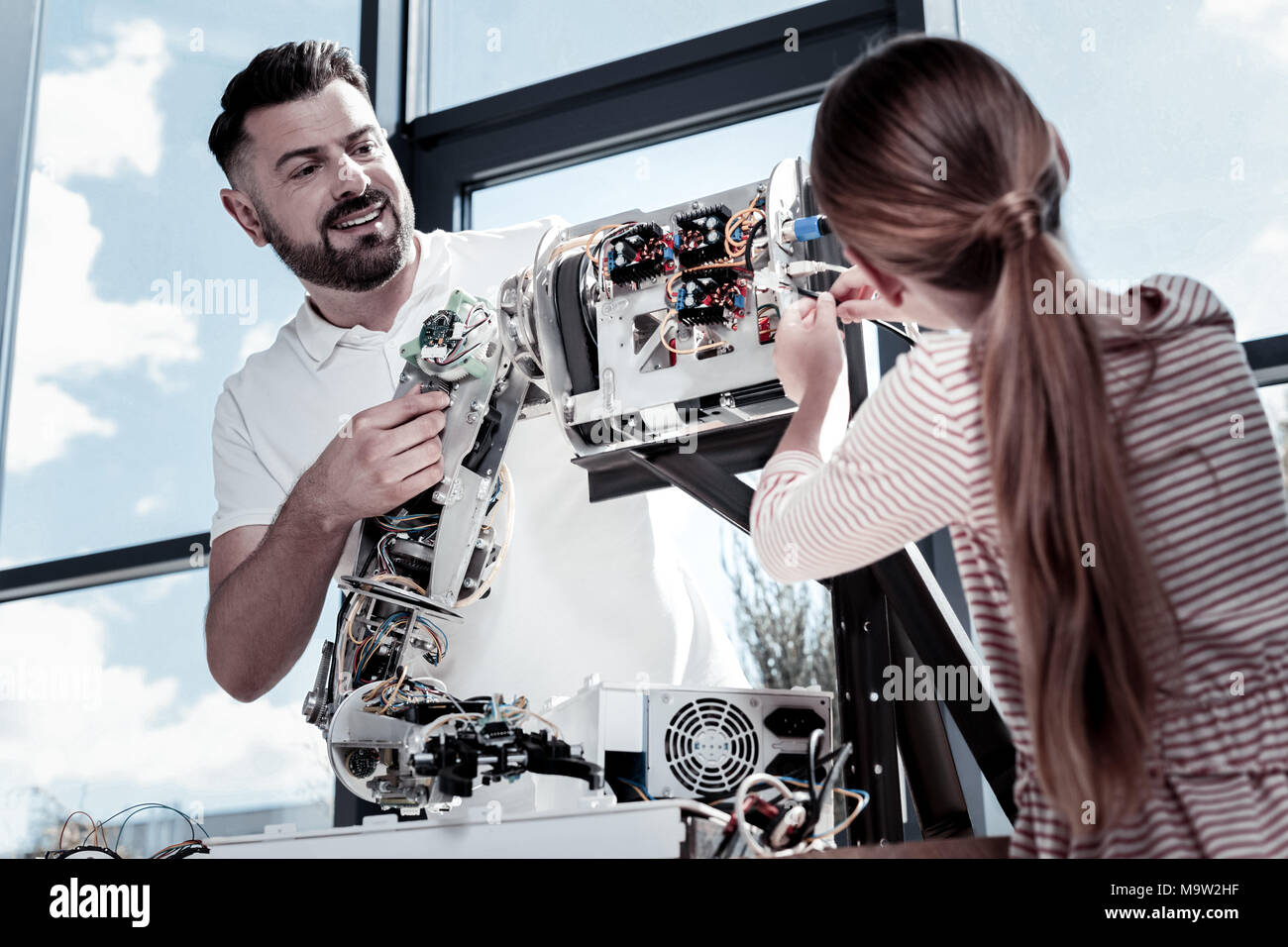 Project student machine hi-res stock photography and images - Alamy