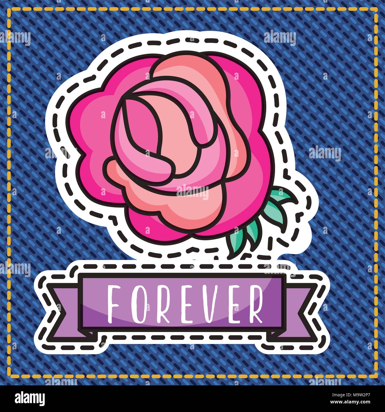 patches sticker cute Stock Vector Image & Art - Alamy