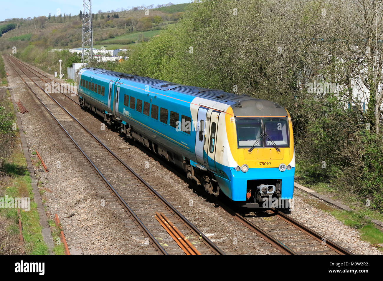 Arriva Trains Wales Class 175 175010 at Pontyclun, South Wales, UK ...