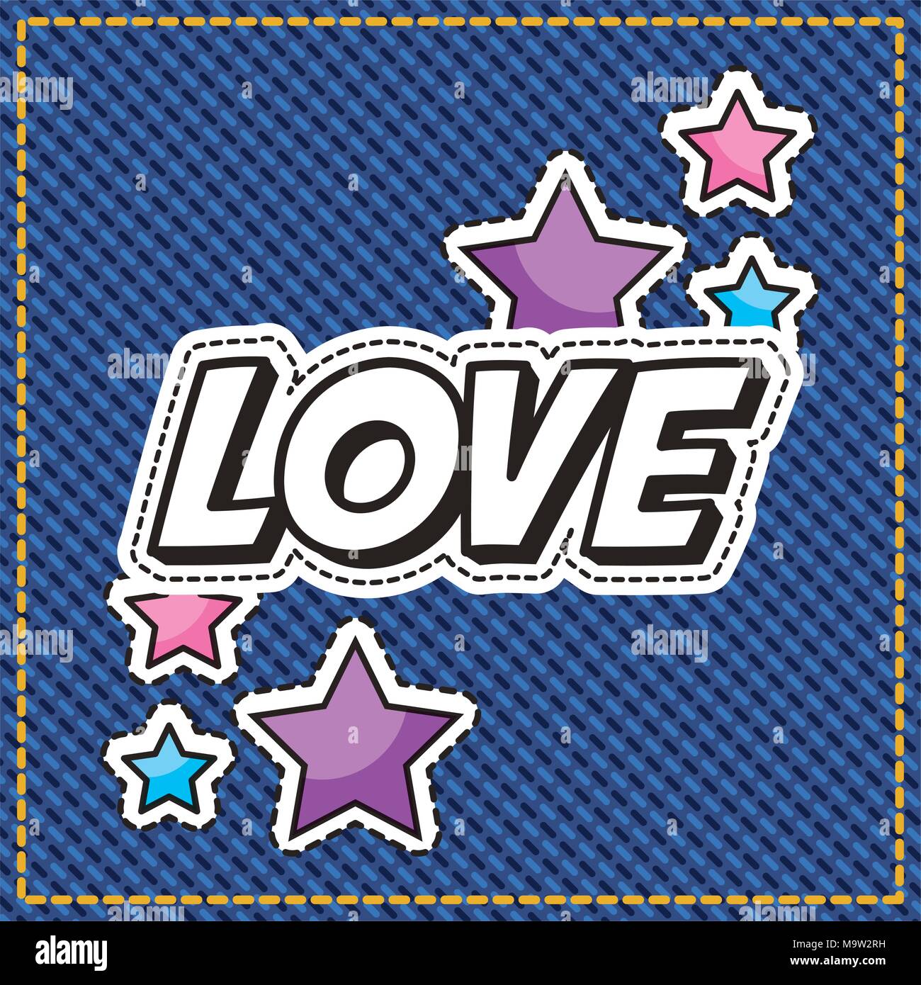 patches sticker cute Stock Vector Image & Art - Alamy