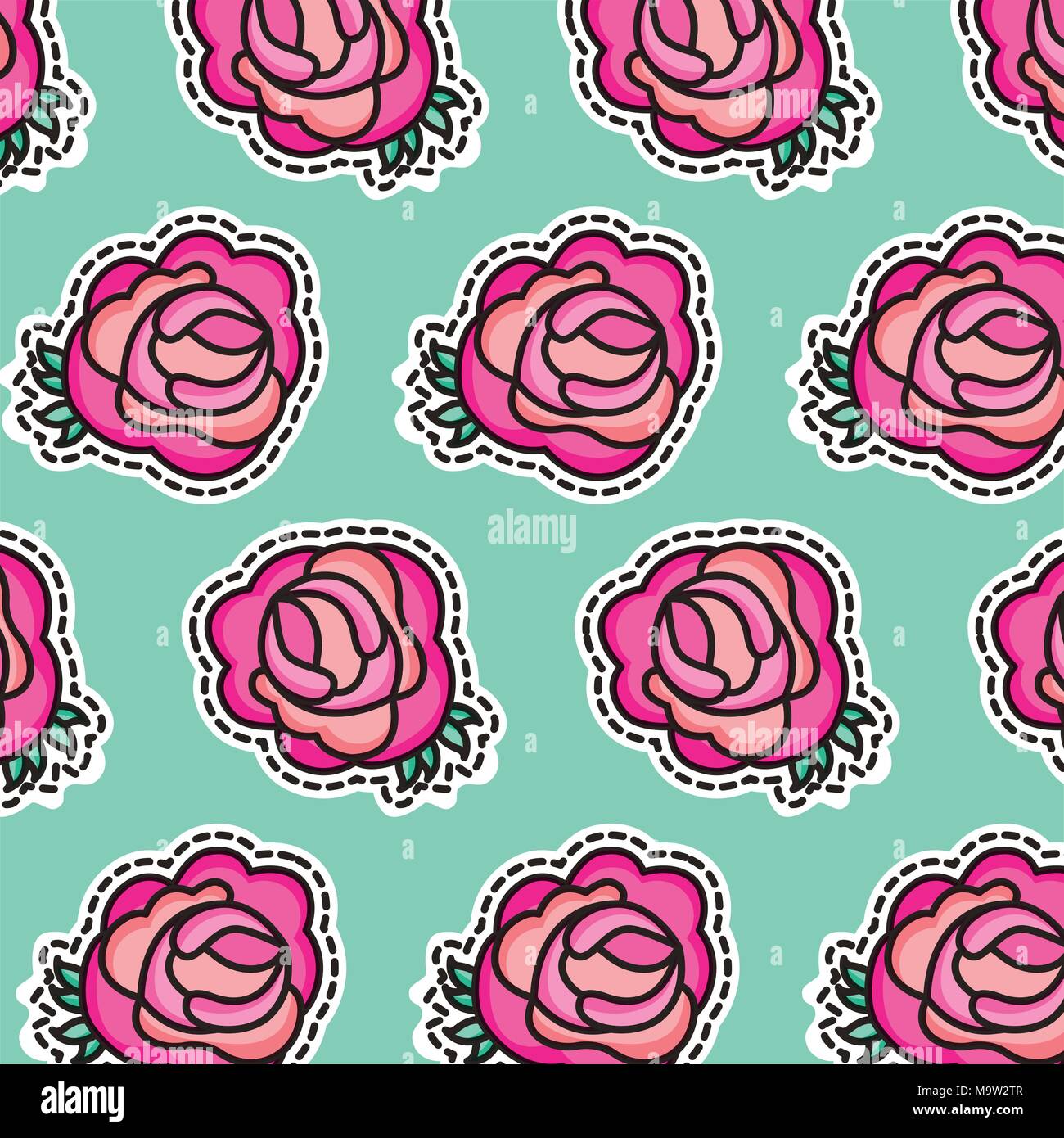 patches sticker cute Stock Vector Image & Art - Alamy