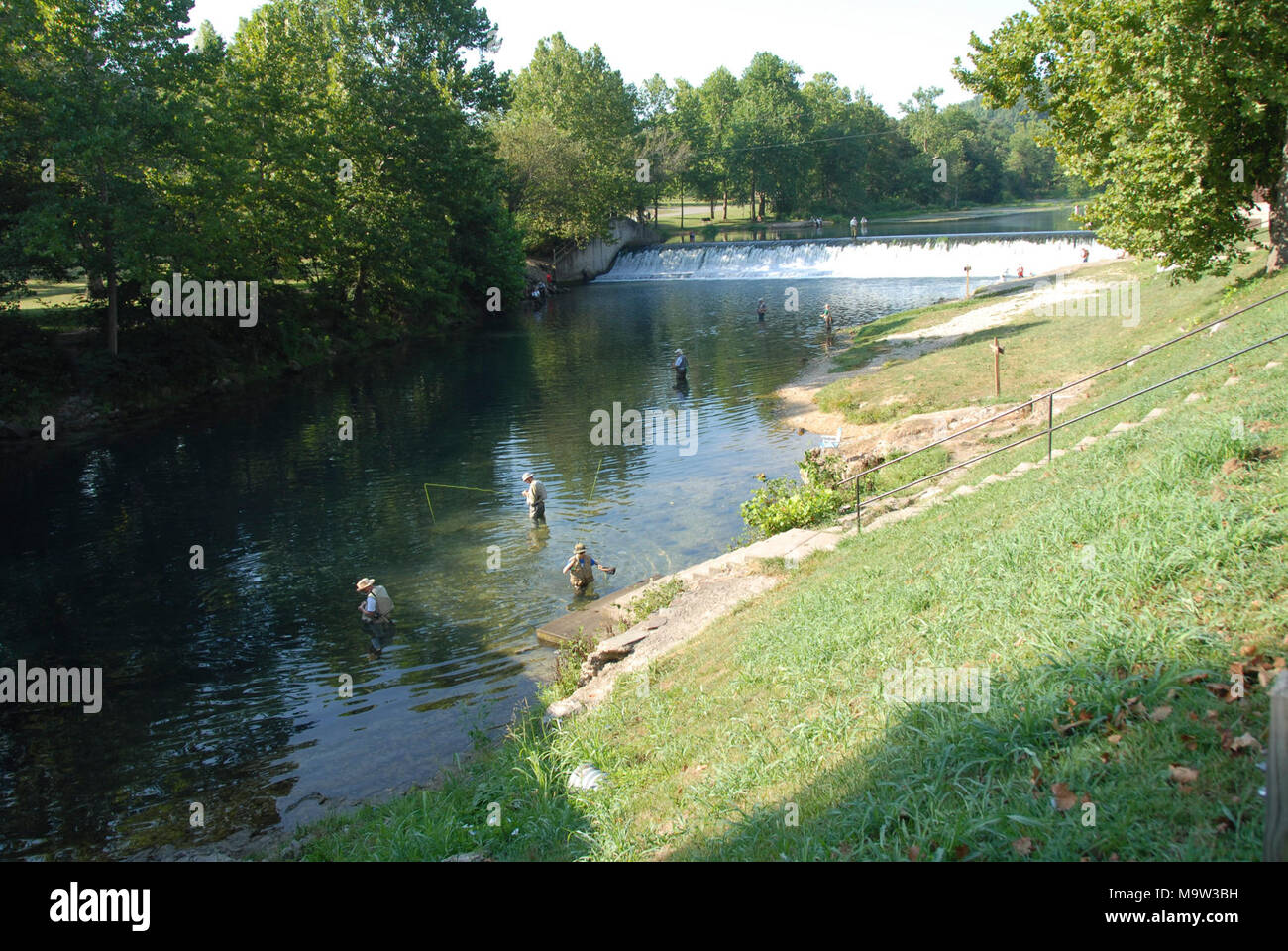 Bennett Spring Fish Hatchery, Missouri. Bennett Spring Fish Hatchery ...
