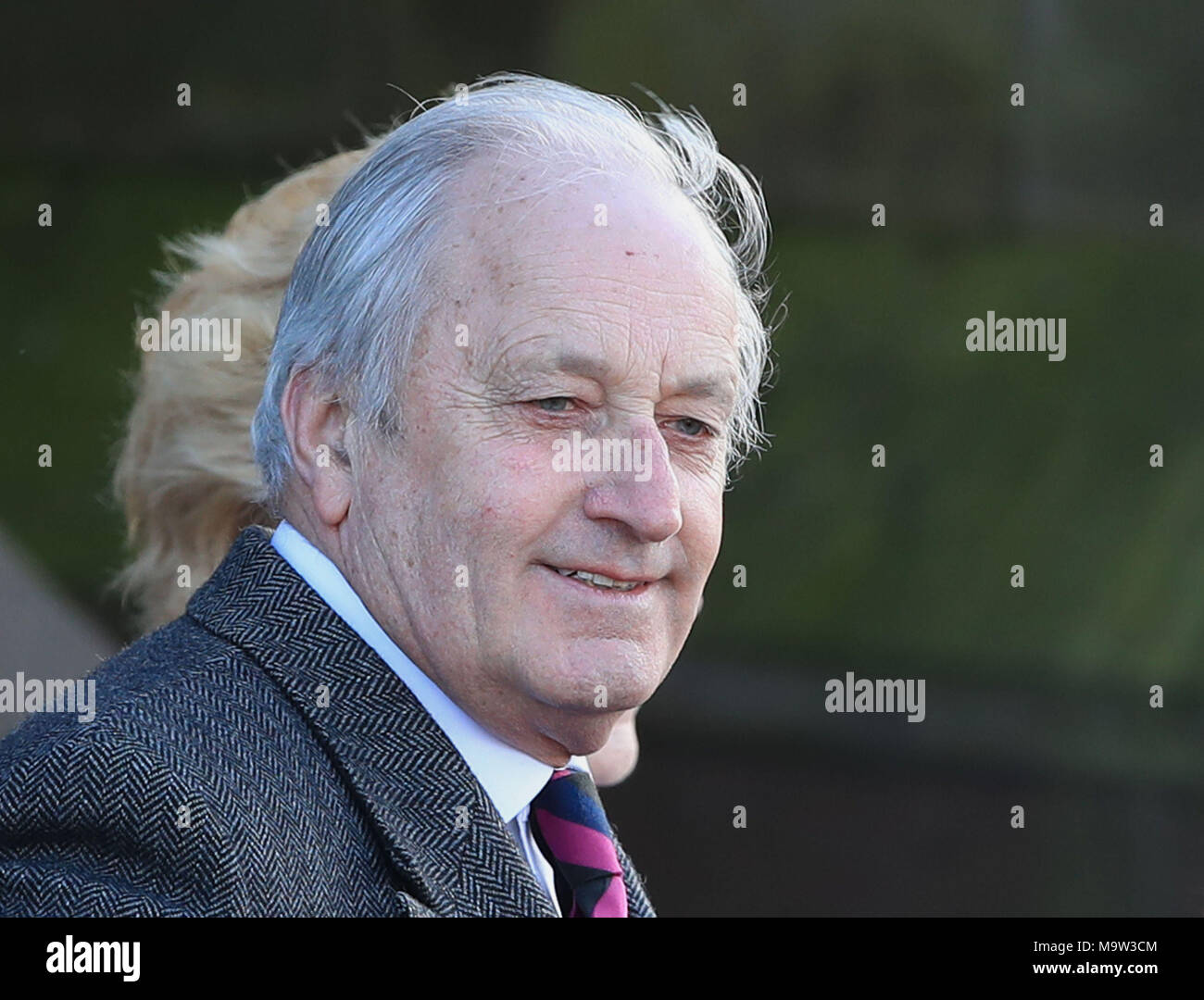Neil Hamilton after the funeral service of Sir Ken Dodd at Liverpool ...