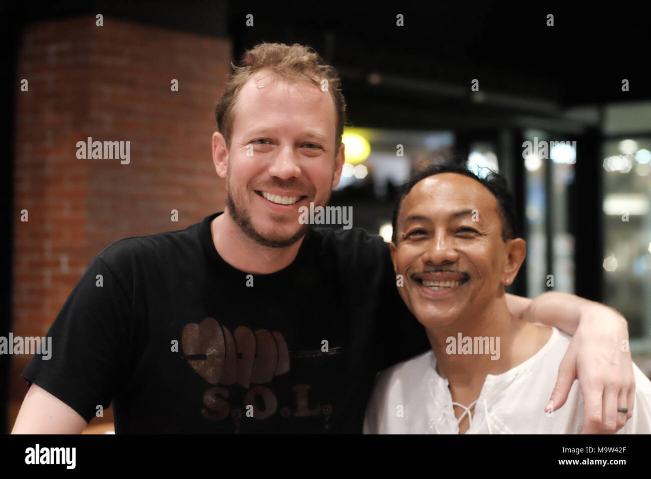 Members of the American Pop Band Stephen Speaks Rockwell Ryan Ripperger ...