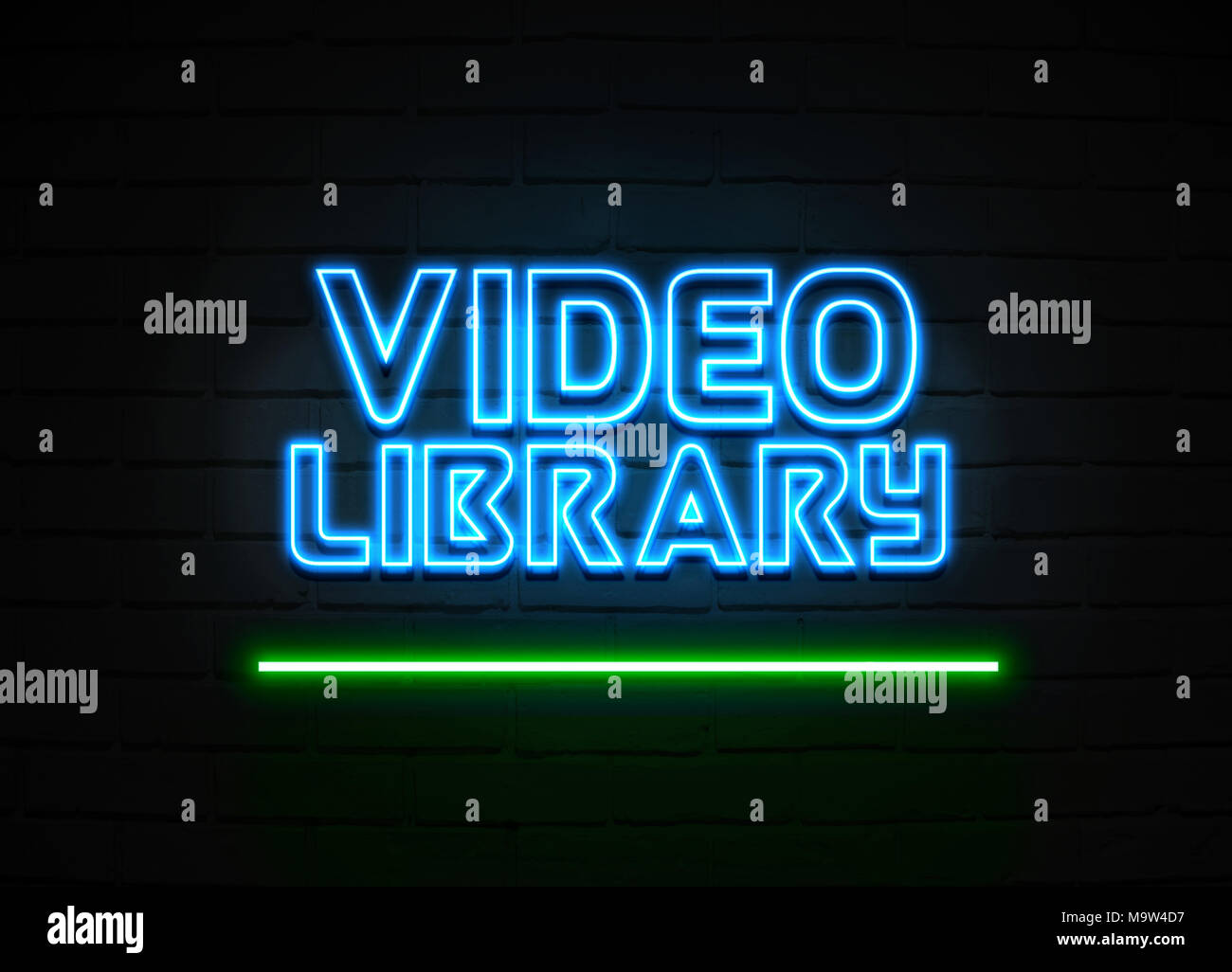 Library sign neon hi-res stock photography and images - Alamy