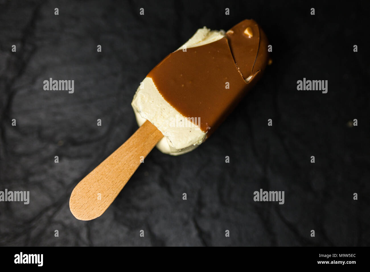 Ice cream on a stick Stock Photo - Alamy