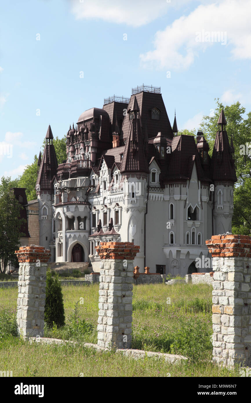 private house in a medieval castle Stock Photo - Alamy