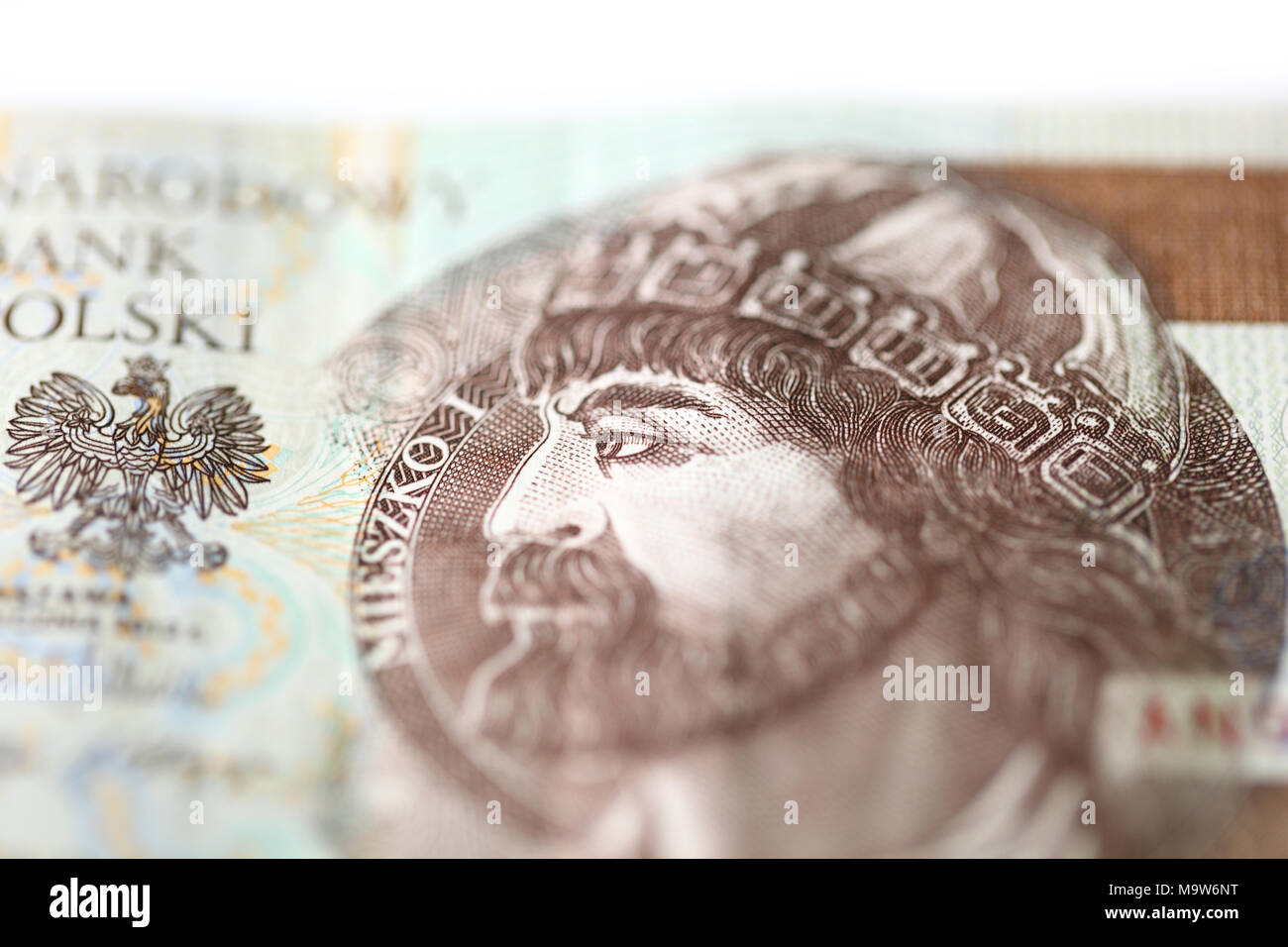 poland money isolated on white background Stock Photo - Alamy